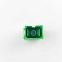 China SC APC Earless Dustproof Simplex Coupler for Optical Fiber Active Connection in FTTH for sale