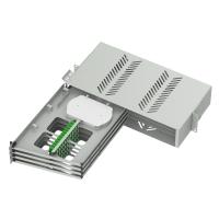 China 19 Inch Data Center Fiber Optic Patch Panel Sub ODF with LC APC Swing Type and 5 for sale