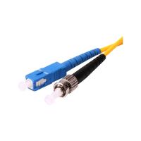 China Customizable Length SC ST Fiber Optic Patchcord for Top-Notch Equipment for sale