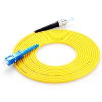 China Customizable Length SC ST Fiber Optic Patchcord for Top-Notch Equipment for sale