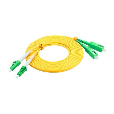 China Custom SCAPC to LCAPC Fiber Pigtail Patchcord 0.9mm 2.0mm 3.0mm Low Loss for sale
