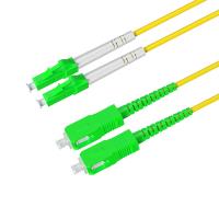 China Custom SCAPC to LCAPC Fiber Pigtail Patchcord 0.9mm 2.0mm 3.0mm Low Loss for sale