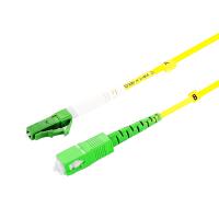 China Custom SCAPC to LCAPC Fiber Pigtail Patchcord 0.9mm 2.0mm 3.0mm Low Loss for sale