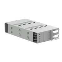 China 19 Inch LC UPC Swing Type Fiber Optic Patch Panel Sub ODF 24-72 Port Data Center FTTX for sale