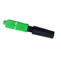 China FTTH Simplex Field Assembly SC Fiber Optic Drop Cable Fast Connector 2x3mm for sale