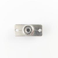 China Rectangular FTTH Simplex UPC FC Optic Fiber Adapter with Zinc Alloy/Plastic PBT Material for sale