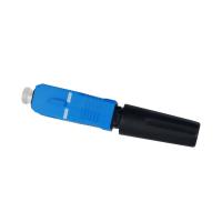 China FTTH Simplex Field Assembly SC Fiber Optic Drop Cable Fast Connector 2x3mm for sale
