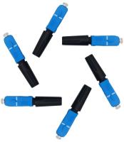 China FTTH Simplex Field Assembly SC Fiber Optic Drop Cable Fast Connector 2x3mm for sale