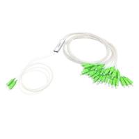 China 1310nm 1550nm PLC Fiber Optic Splitter 1x8 Low Insertion Loss for FTTX Networks Custom Length for sale