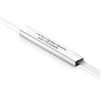 China 1310nm 1550nm PLC Fiber Optic Splitter 1x8 Low Insertion Loss for FTTX Networks Custom Length for sale