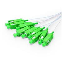 China 1310nm 1550nm PLC Fiber Optic Splitter 1x8 Low Insertion Loss for FTTX Networks Custom Length for sale