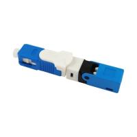 China MAX≤0.5dB Insertion Loss SC UPC SM Simplex Fiber Optic Fast Connector for FTTH and Network for sale