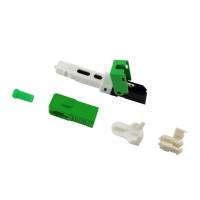 China MAX≤0.5dB Insertion Loss SC UPC SM Simplex Fiber Optic Fast Connector for FTTH and Network for sale
