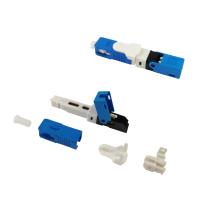 China MAX≤0.5dB Insertion Loss SC UPC SM Simplex Fiber Optic Fast Connector for FTTH and Network for sale