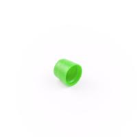China FTTH Simplex APC FC Optic Fiber Adapter with Green Color and Rectangular Feature for sale