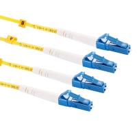 China 5 Time LC UPC Optic Fiber Patchcord for Smooth Connections for sale