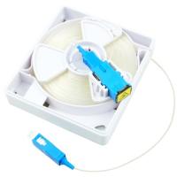 China 30m Capacity Fiber Optical Storage Box with Invisible SC Connector 93x83x30mm ABS for sale