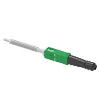 China FTTH Simplex SC Optic Fiber Fast Connector UPC Polished 10 Times Reuse 0.3dB Loss for sale