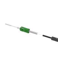 China FTTH Simplex SC Optic Fiber Fast Connector UPC Polished 10 Times Reuse 0.3dB Loss for sale