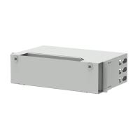 China 19 Inch Optical Distribution Frame 96 Ports SC UPC Swing Patch Panel ODF FTTX Network for sale