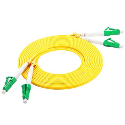 China Custom LC APC Fiber Patchcord 0.9mm 3.0mm for FTTH Networks for sale
