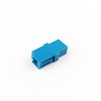 China Blue Simplex LC UPC Optic Fiber Adapter Coupler Essential for FTTH Installations for sale