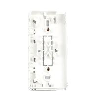 China ABS 2-Core Plastic Fiber Optic Faceplate Socket Panel 117x70x19mm for Indoor FTTX Network for sale