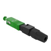 China Simplex SC Fiber Optic Fast Connector UPC Polished for FTTH Field Assembly in Network for sale