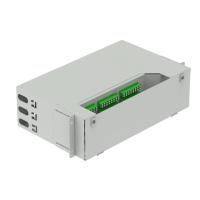China 96 Cores LC APC Type 19 Inch Swing Patch Panel ODN Network Gray Fiber Optic Equipment for sale