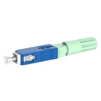 China Network Simplex SC Fiber Optic Fast Connector with UPC Polished Drop Cable -40- 85C for sale
