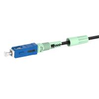 China Network Simplex SC Fiber Optic Fast Connector with UPC Polished Drop Cable -40- 85C for sale