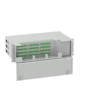 China Sub Optic Distribution Frame FC APC Type 96 cores 19 Inch Swing Optical Fiber Patch Panel for sale