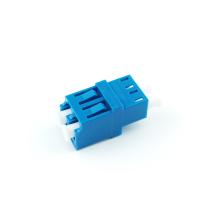 China Standard Flange 2-Port Duplex LC UPC Fiber Optic Adapter Earless Coupler 0.2dB Insertion Loss for sale