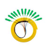 China Customizable Length SCAPC Optic Fiber Pigtail with 5 Years Guarantee for sale
