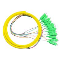 China Customizable Length SCAPC Optic Fiber Pigtail with 5 Years Guarantee for sale