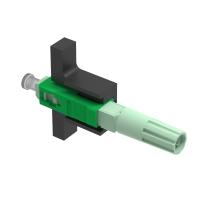 China SC APC Fiber Optic Fast Connector for Network Field Assembly Return loss APC≥55dB for sale