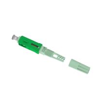China SC APC Fiber Optic Fast Connector for Network Field Assembly Return loss APC≥55dB for sale