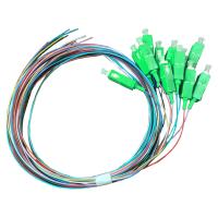 China Customizable Length SCAPC Optic Fiber Pigtail with 5 Years Guarantee for sale