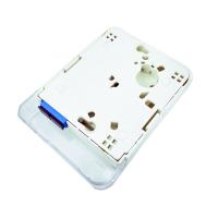 China 2 Port SC Fiber Optic Face Plate Socket Panel ABS 115x86x23mm for sale