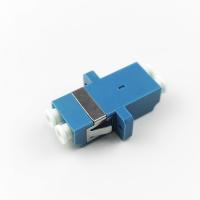 China 2 Ports LC UPC Fiber Optic Adapter Eared Duplex Coupler Low Insertion Loss 0.2dB for sale
