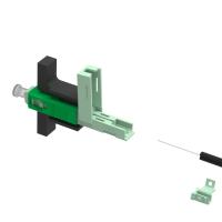 China Simplex SC APC Fiber Optic Fast Connector 5 Used for Wired LAN Network Field Assembly for sale