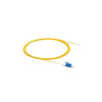 China LC UPC Fiber Optic Pigtail Customizable Length 0.9mm 2.0mm 3.0mm Low Insertion Loss for sale