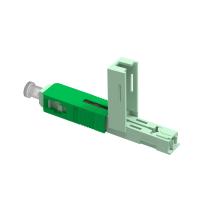 China Simplex SC APC Fiber Optic Fast Connector 5 Used for Wired LAN Network Field Assembly for sale