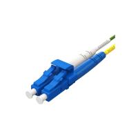 China LC UPC Fiber Optic Pigtail Customizable Length 0.9mm 2.0mm 3.0mm Low Insertion Loss for sale