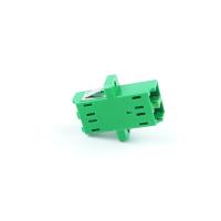 China Green Eared Duplex A LC APC Optic Fiber Adapter Function for Optical Fiber Connection for sale