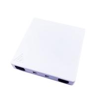 China SC Connector Type 2 Cores Plastic Fiber Optic Faceplate Socket Panel for FTTH Indoor for sale