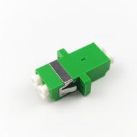 China Green Eared Duplex A LC APC Optic Fiber Adapter Function for Optical Fiber Connection for sale