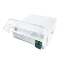 China FTTH Network Indoor Fiber Optic Faceplate Socket Panel with 1 Core SC Connector Type for sale