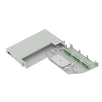 China 24 Cores LC APC Type 19 Inch Swing Patch Panel Sub Optic Distribution Frame Best Gray for sale