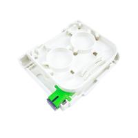China FTTH Network Indoor Fiber Optic Faceplate Socket Panel with 1 Core SC Connector Type for sale